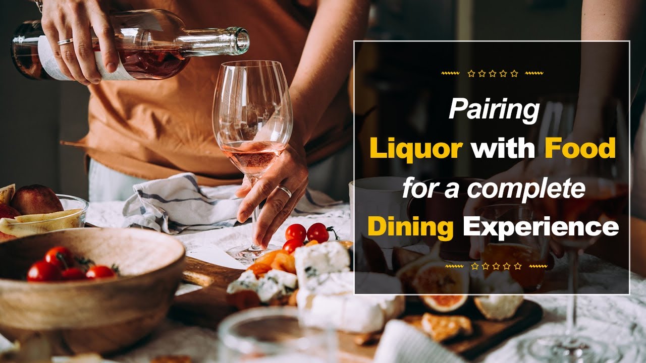 Pairing liquor with food for a complete dining experience - YouTube