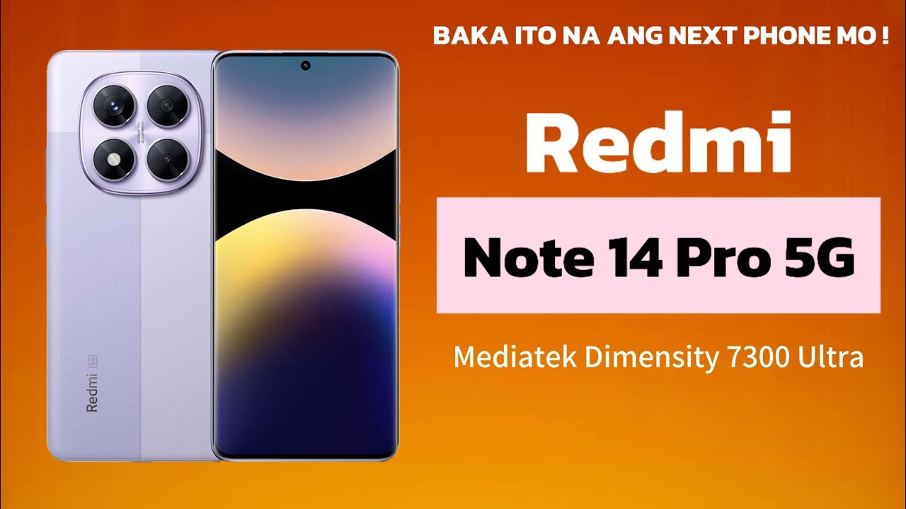 Redmi Note 14 Pro 5G Specs Review Features & Official Price in ...