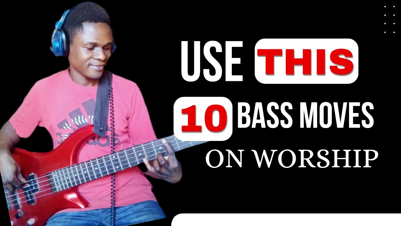 10 SIMPLE Worship Bass For All CHURCH Bassist (LESSON) - YouTube