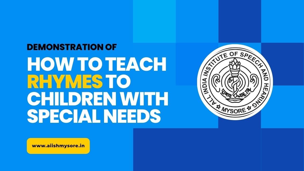 Innovative Techniques for Teaching Rhymes to Children with Special ...