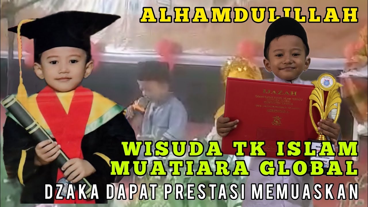 HARI TERAKHIR DZAKA DI SEKOLAH INI | WISUDA DZAKA ALKARIM - YouTube