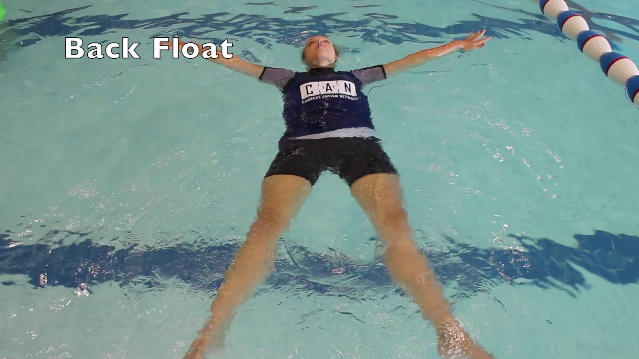 Swim Video Model: Back Float - YouTube
