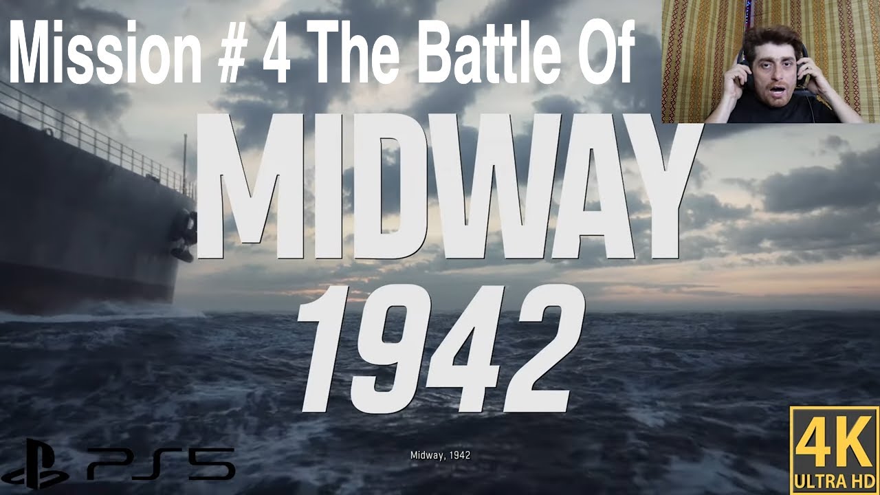 Call of Duty Vanguard Mission # 04 The Battle Of Midway 4K ULTRA ...