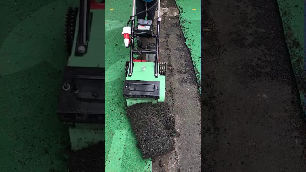 floor Scraping Machine - YouTube