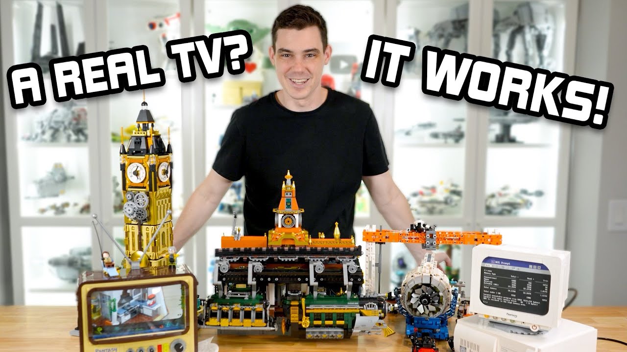 PANTASY Bricks 90's PC, Vintage TV, Aircraft Engine, & STEAMPUNK ...