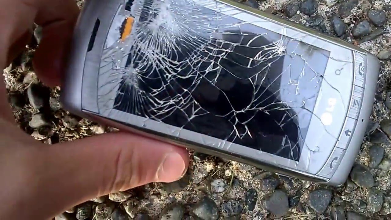 LG Cell Phone Destruction - YouTube