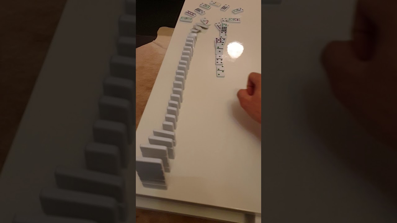 Domino steps - YouTube