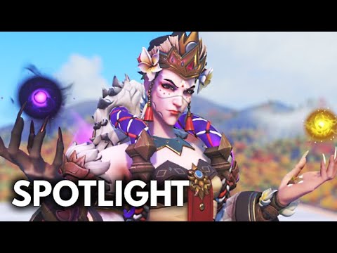 Demon Queen Moria Skin Spotlight | Overwatch 2 - YouTube