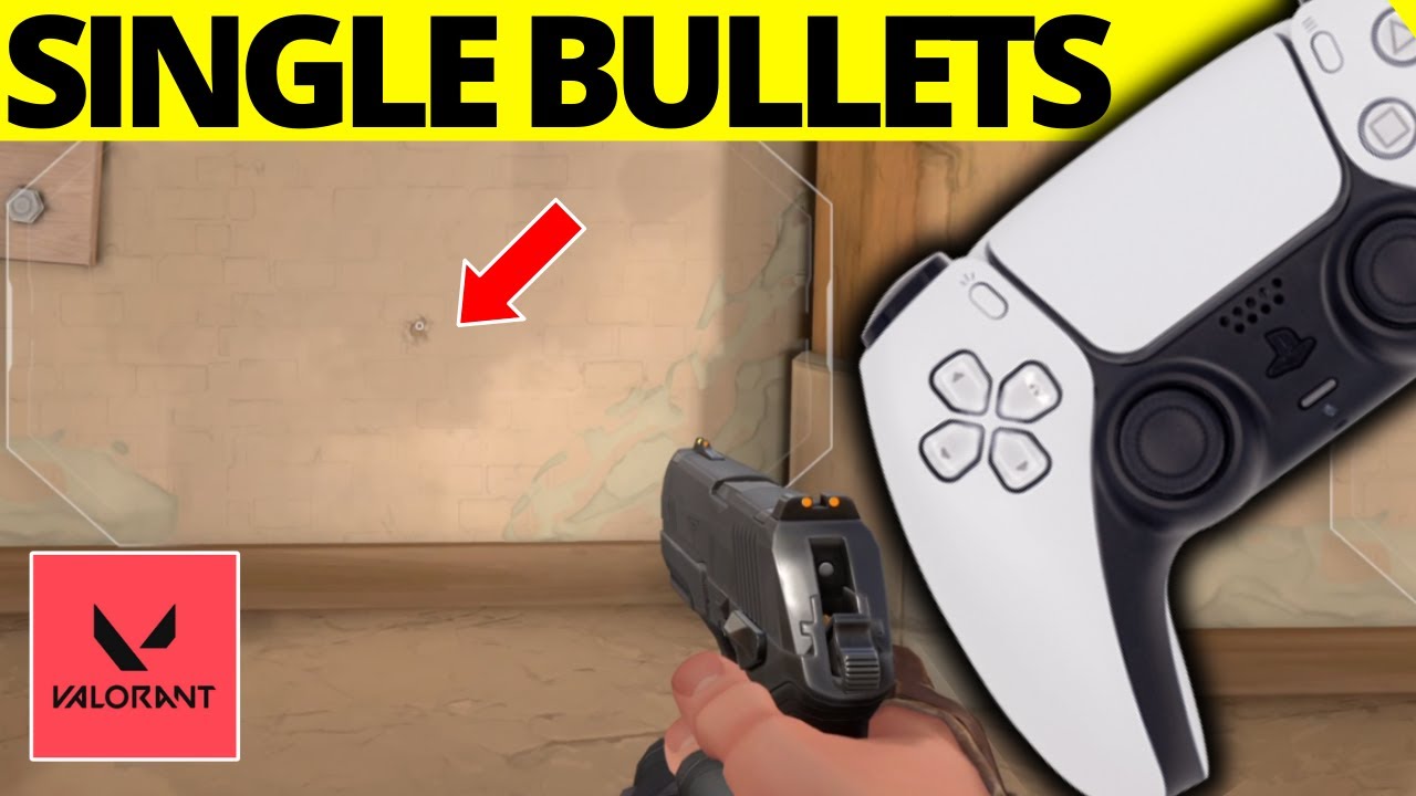 Valorant PS5 / XBOX: How To Shoot Single Bullets with Classic - Full ...