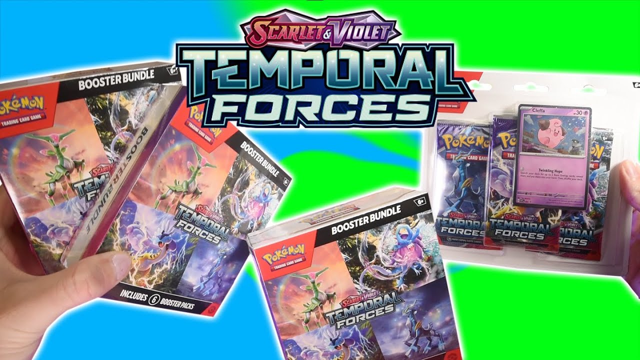 Opening 3 Temporal Forces Booster Bundles - YouTube