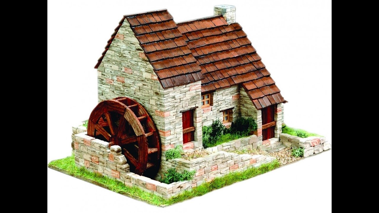 CUIT - Ceramic Building Model kit - House Old Cottage 1, 1/87, 3.521 ...