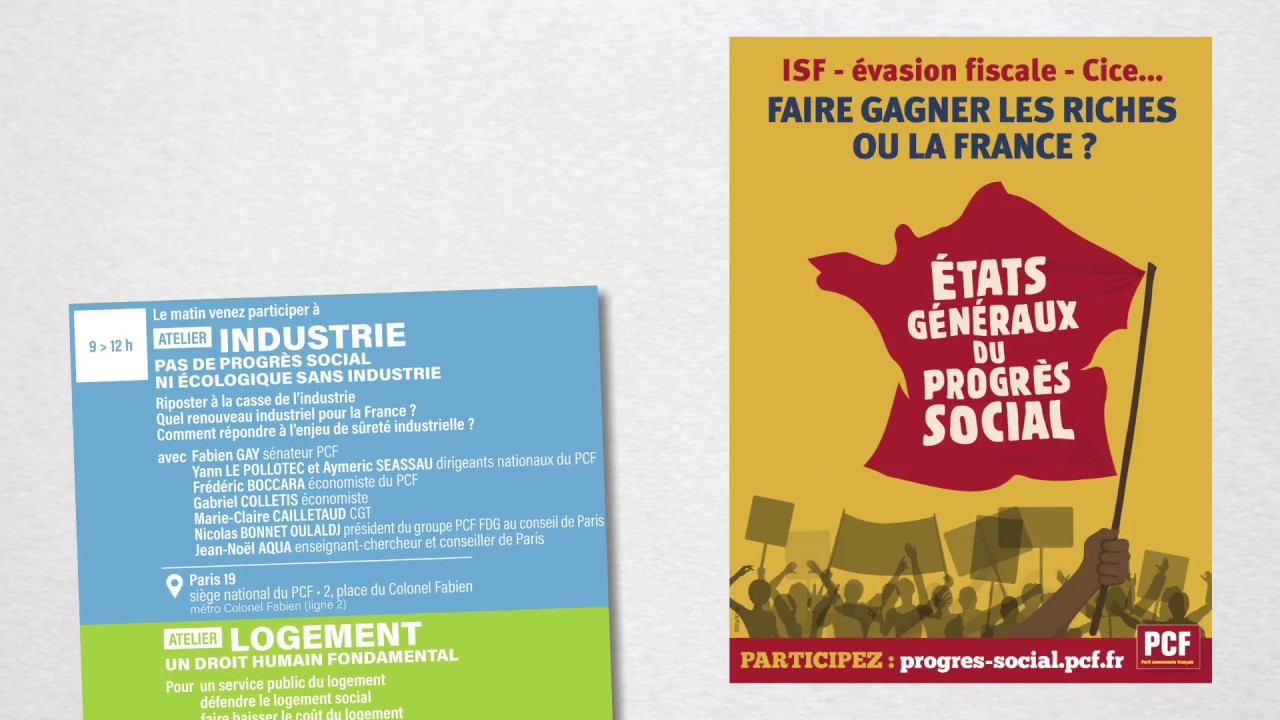 Etats généraux du progrès social : Demandez le programme - YouTube