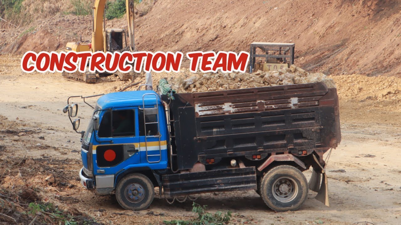 Mega vehicles on the big duty project - YouTube