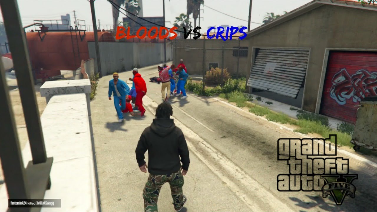 GTA 5 | BLOODS VS CRIPS Ep . 1 - YouTube
