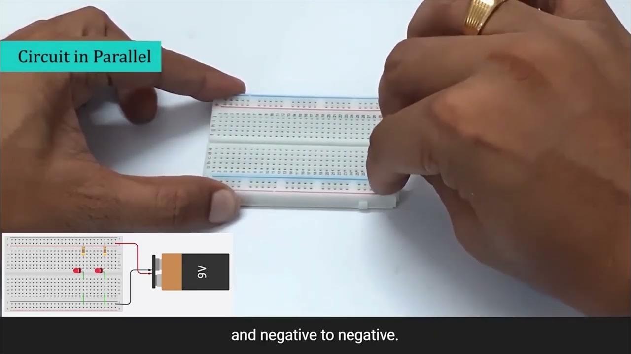 Series and Parallel Circuits on Breadboard - YouTube