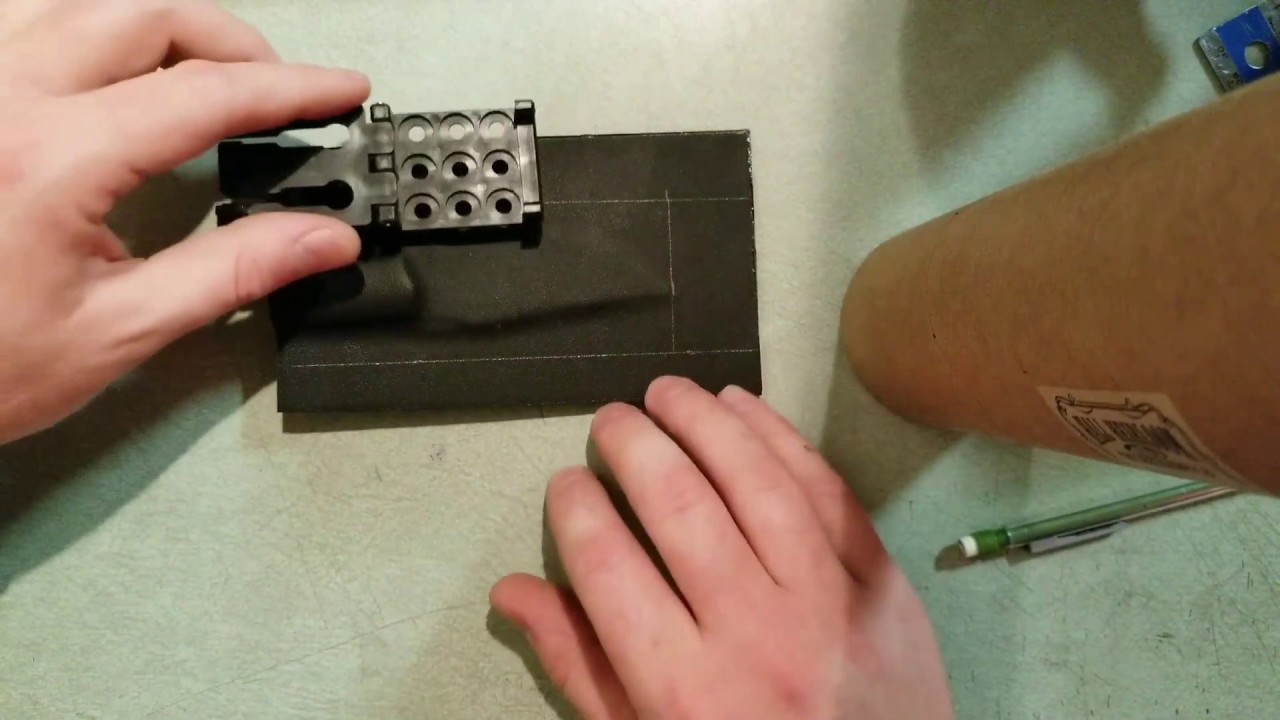 Fletcher Knives Kydex Tutorial Part1 - YouTube