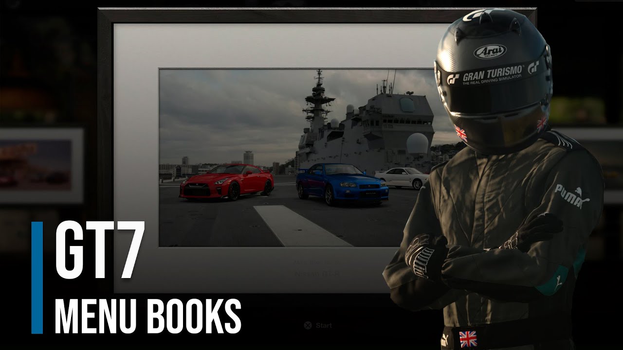 Gran Turismo 7 | Menu Books | PS5 & PS VR2 Games - YouTube