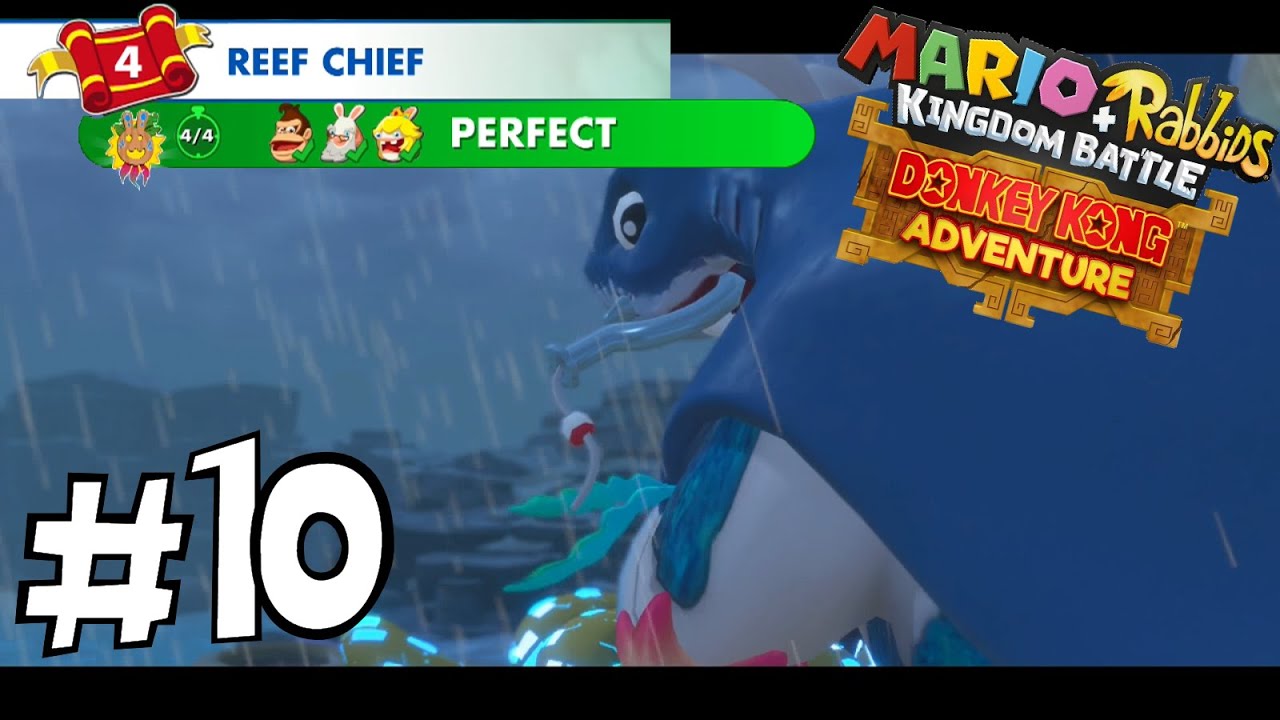 Mario+Rabbids Kingdom Battle: Donkey Kong Adventure | World 2-4 | The ...