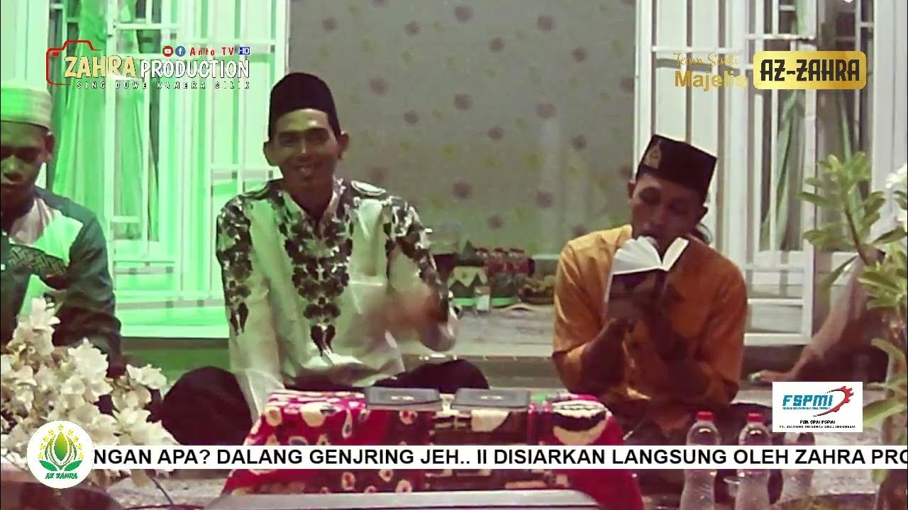 TASYAKUR WISUDA SUPENDI, S.T. BERSAMA MAJELIS AZZAHRA INDRAMAYU (SIARAN ULANG) - YouTube
