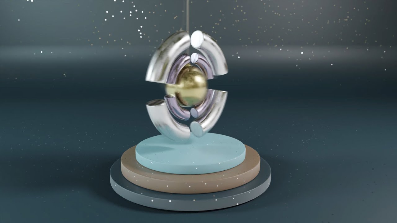 Oddly Satisfying ASMR 3D Looping Pendulum Animation - YouTube