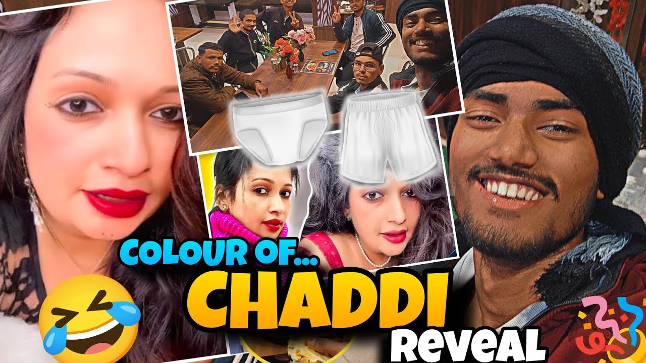 CHADDI WALI AUNTY EXPOSED My Friend's Chaddi COLOUR | 😅 - YouTube