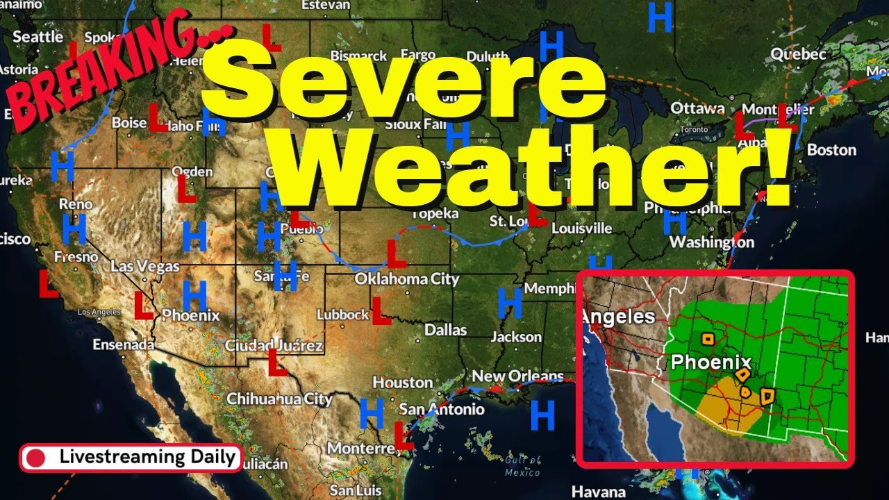 🔴 BREAKING: Severe Weather Coverage! 7-12-24 - YouTube