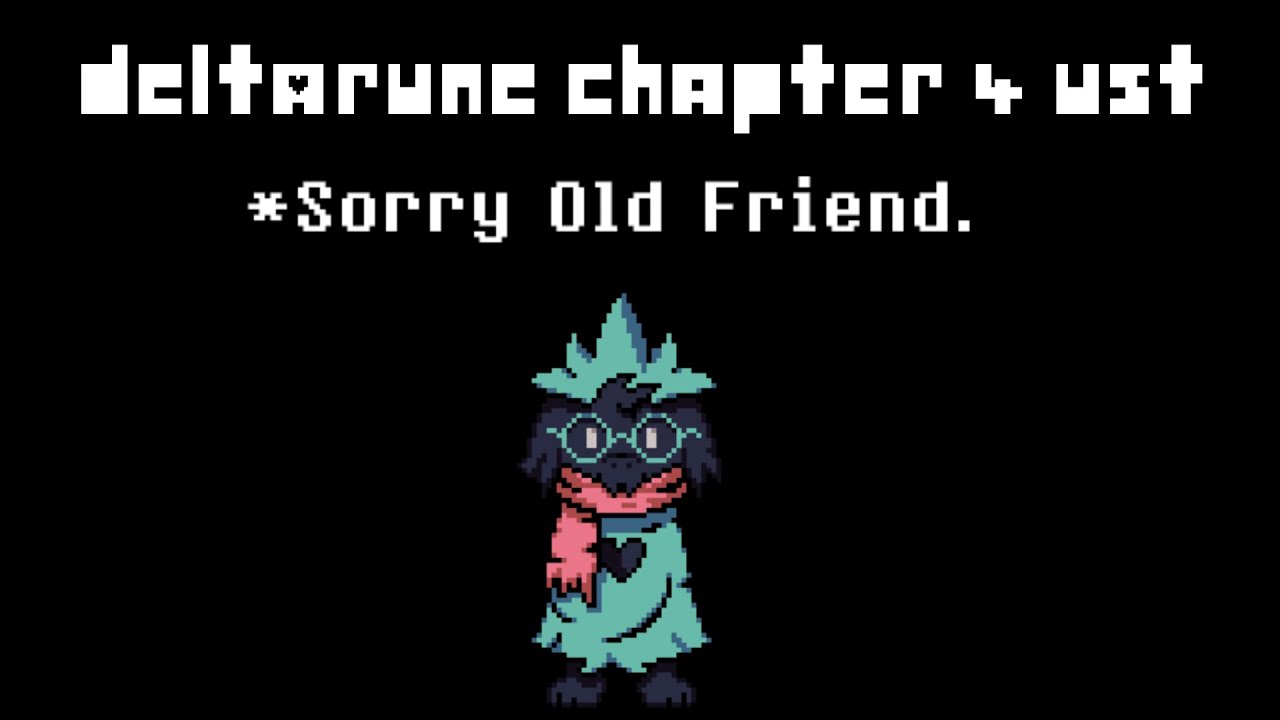 DELTARUNE Chapter 4 UST: Sorry Old Friend. (Ralsei Battle Theme) [+FLP ...