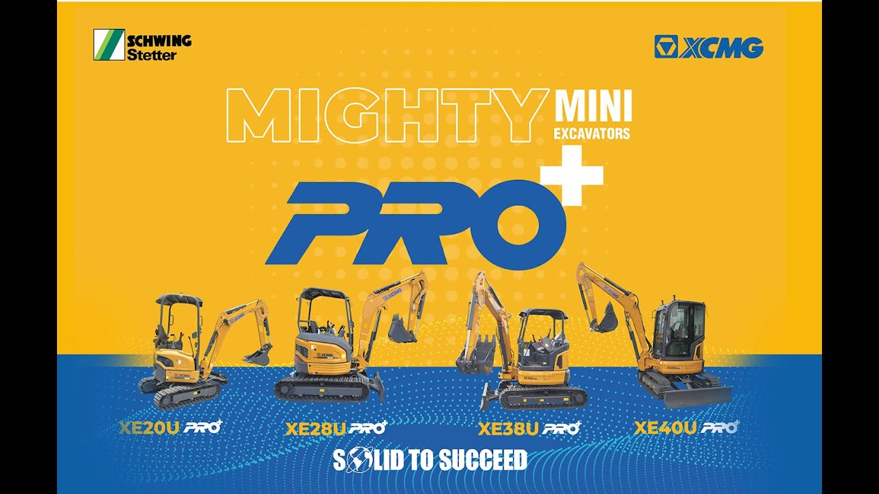 Mighty Mini Excavators - YouTube