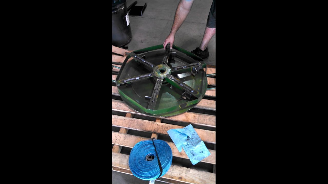 Previous wire spool spinner - YouTube