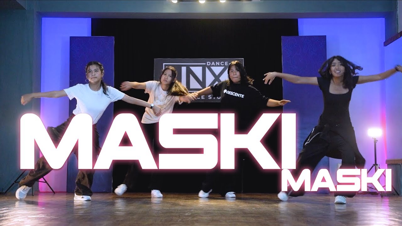 Maski Maski || UNX Dance Studio || UNX Regular kids class - YouTube
