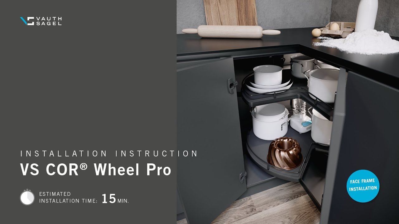 VS COR® Wheel Pro Installation (Face Frame) - YouTube