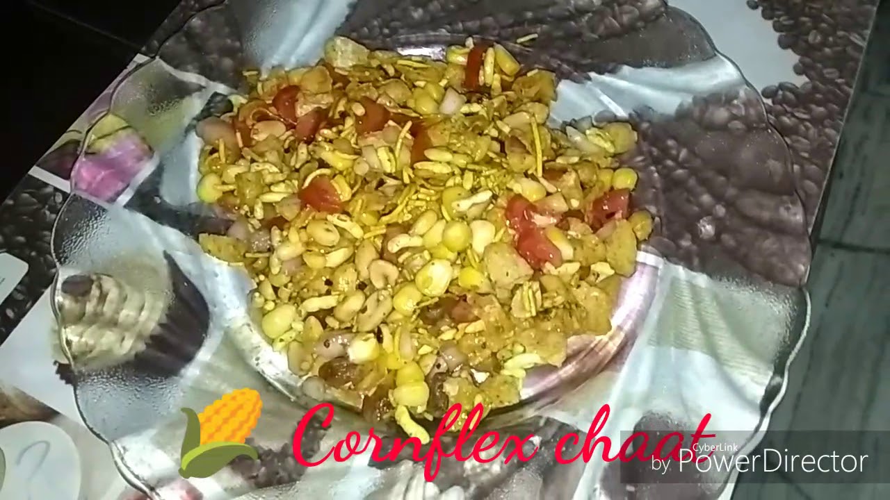 Instant Easy& Healthy cornflex chaat recipe - YouTube
