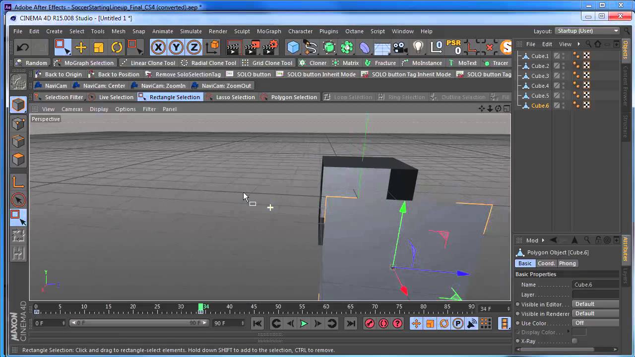 Cinema 4D Quicktip: Polygon Groups to Objects - Quickly Separate Polygon Faces - YouTube