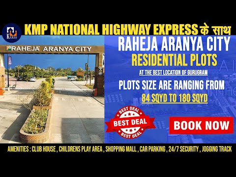 Residential Plots in Gurugram at Aranya City with all Modern Facility