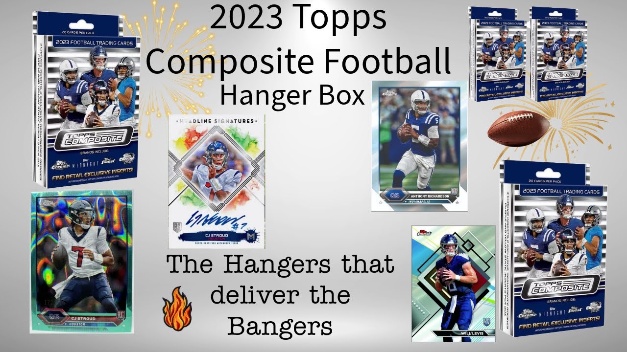 2023 Topps Composite Football Hanger Box!! The Hangers with The Bangers ...