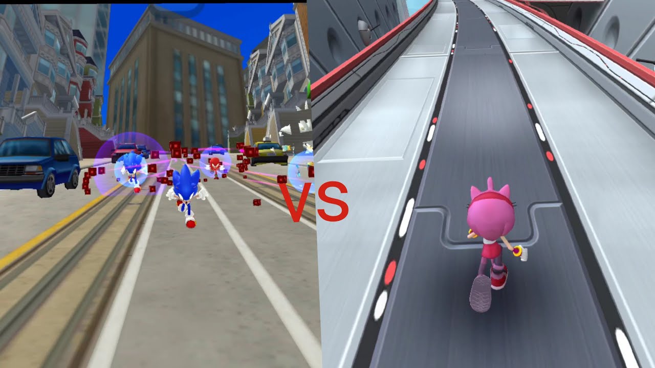 Sonic Forces vs Sonic Boom Gameplay - YouTube