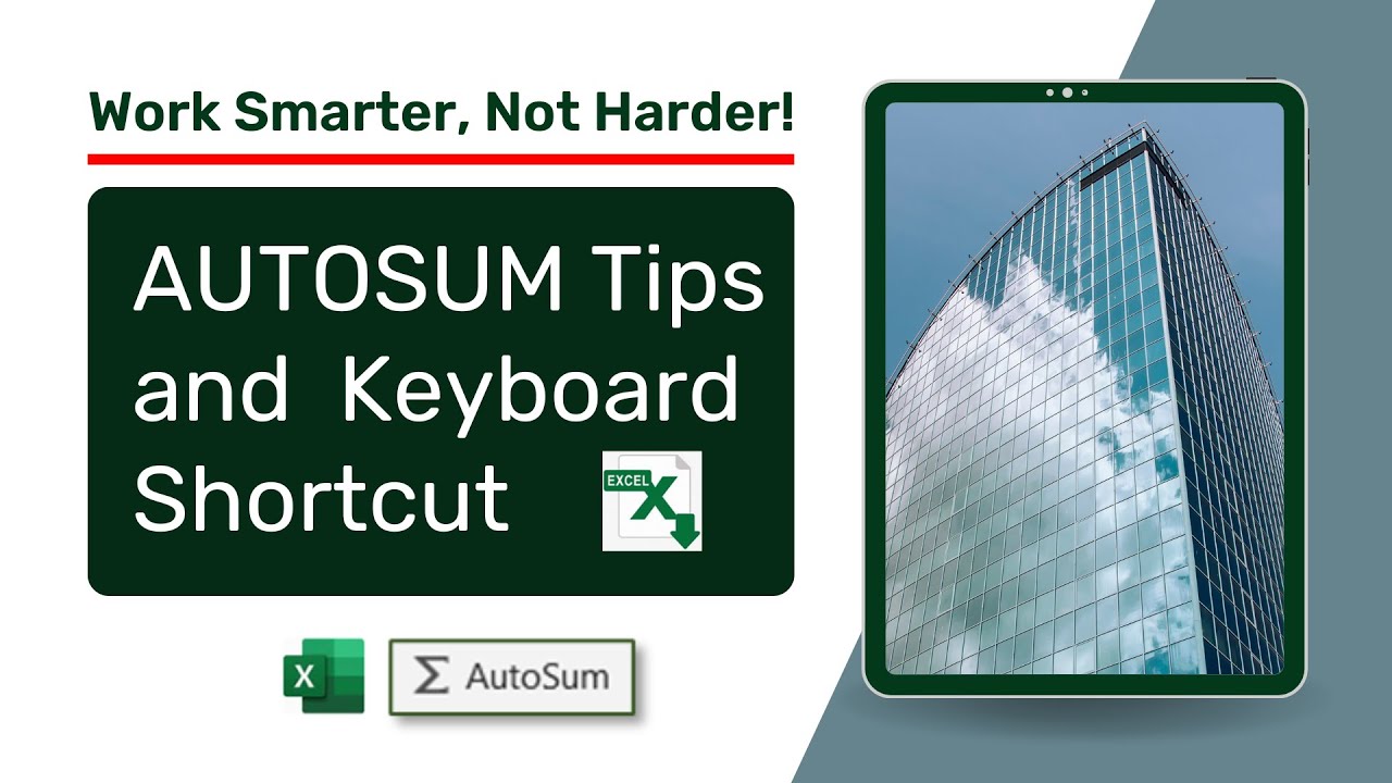 EXCEL AUTOSUM TIPS AND KEYBOARD SHORTCUT FOR MAXIMUM EFFICIENCY YouTube excel-autosum-tips-and-keyboard-shortcut-for-maximum-efficiency-youtube