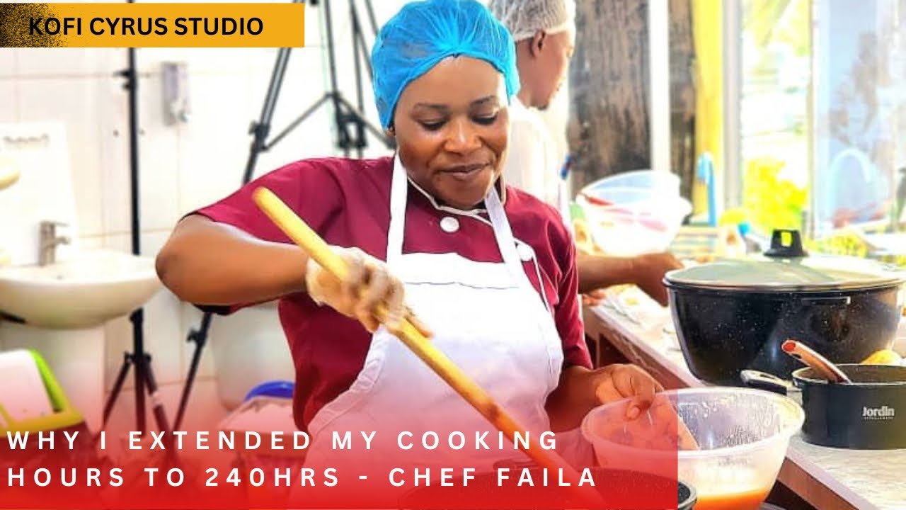 [watch] Chef Faila Sets New Cooking Record;Extends Her Hours To 240hrs ...