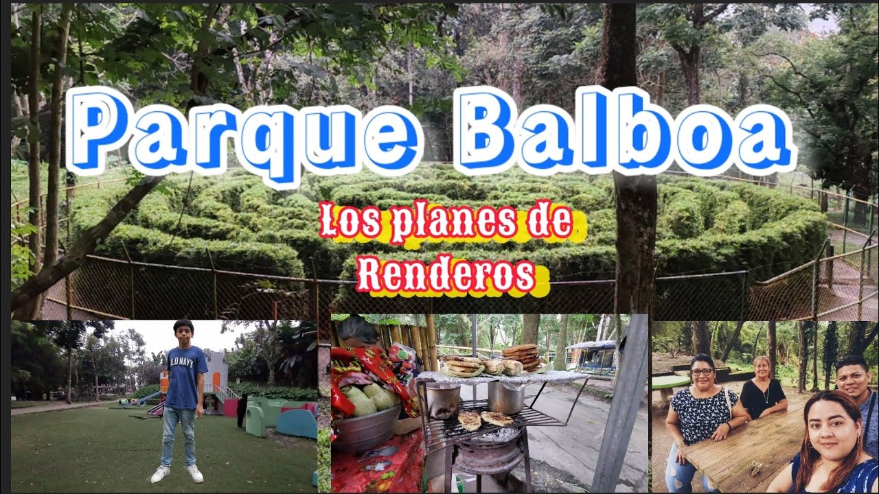 EL PARQUE BALBOA EL SALVADOR 🇸🇻 RECORDANDO - YouTube