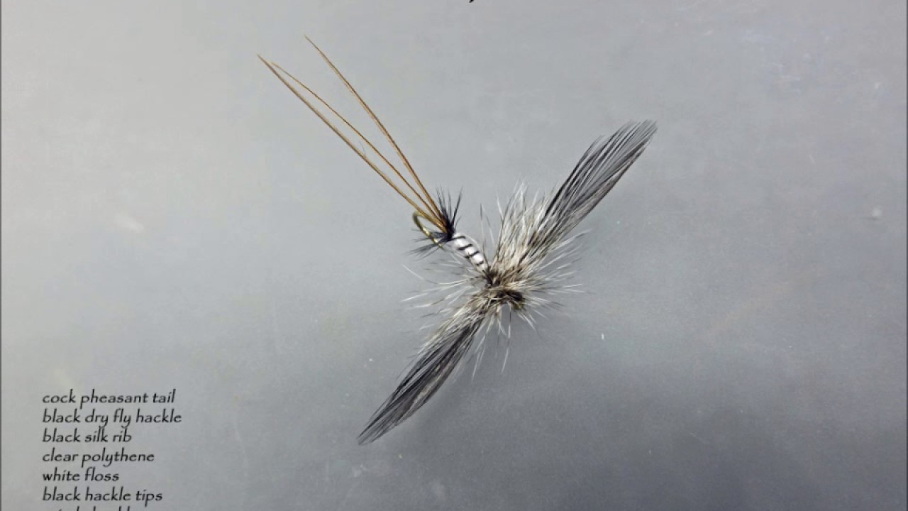 TYING THE ANDERSONS SPENT MAYFLY WITH RYAN HOUSTON 2017 - YouTube