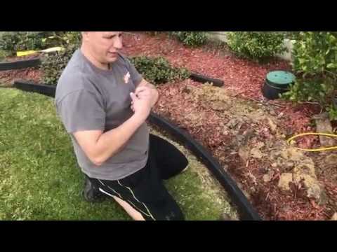 Landscape Edging Using Plastic Lumber - YouTube
