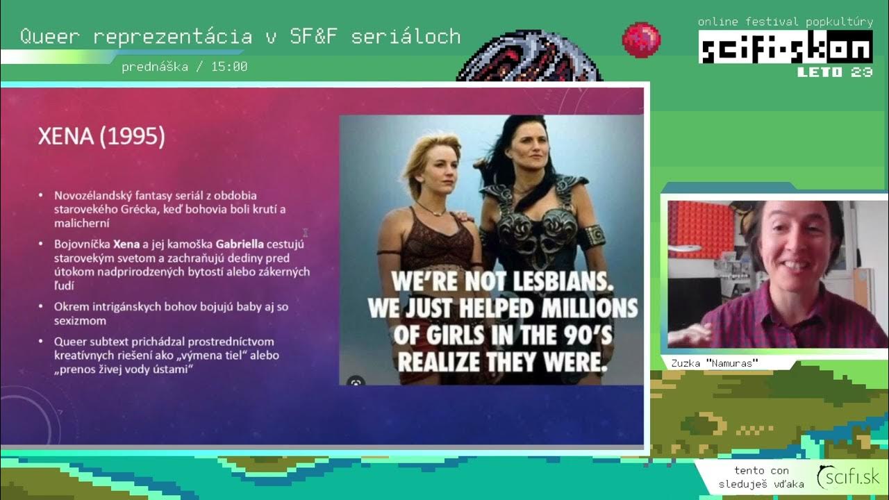 Letný scifi.skon 2023 - Queer reprezentácia v SF&F seriáloch - YouTube