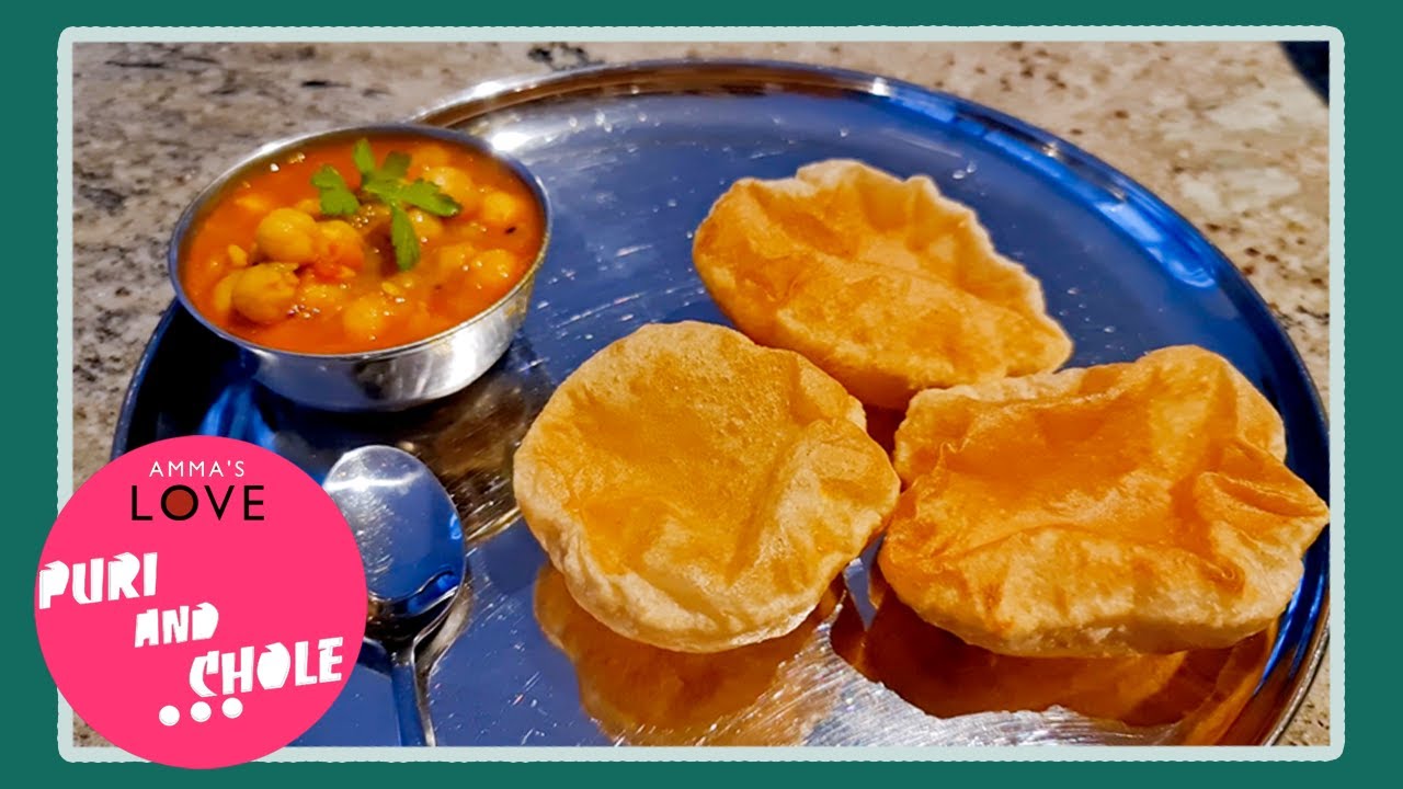 Amma's Love | Poori Chole | Traditional Dish | Simple and Easy - YouTube