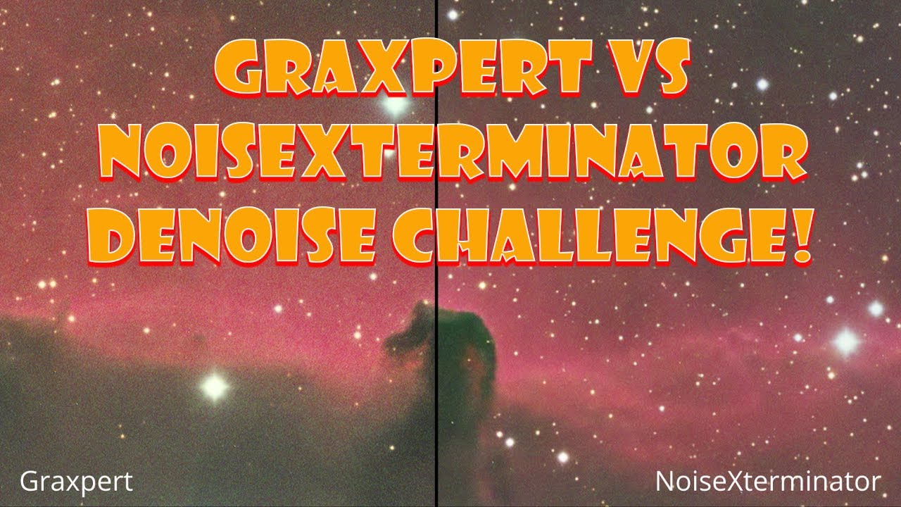 GraXpert FREE Version 3.0 vs NoiseXterminator - YouTube