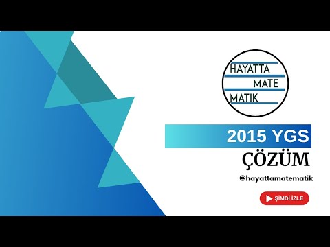 2015 YGS (TYT) Matematik Soruları ve Çözümleri | Hayatta Matematik