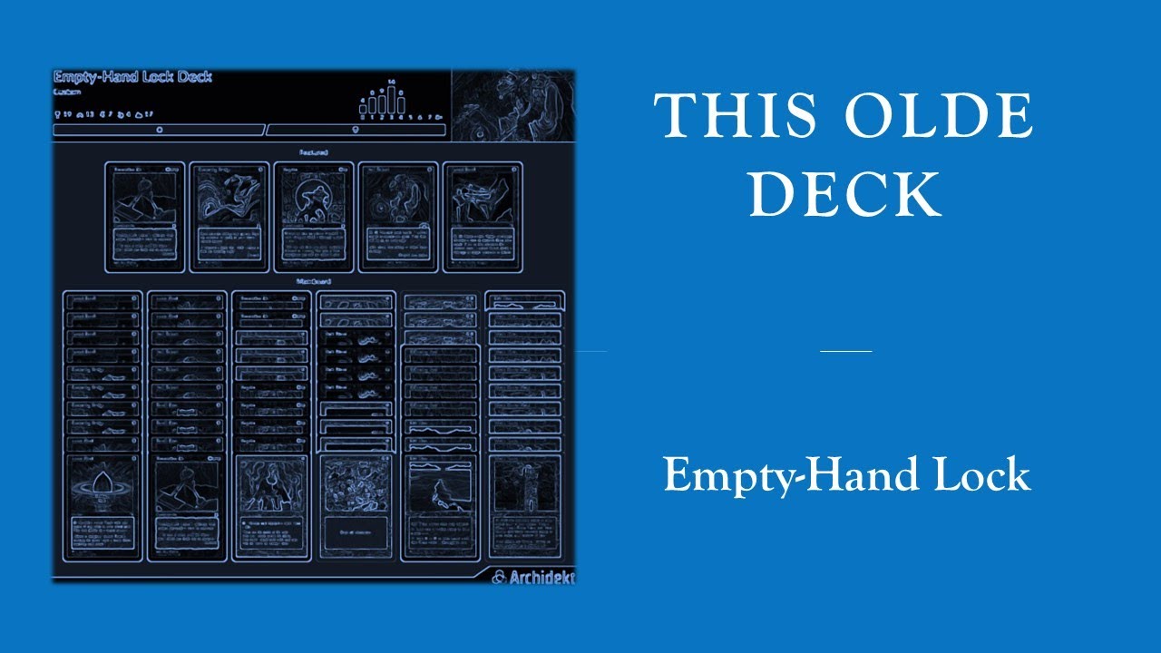 Magic The Gathering - Empty-Hand Lock - This Olde Deck - YouTube