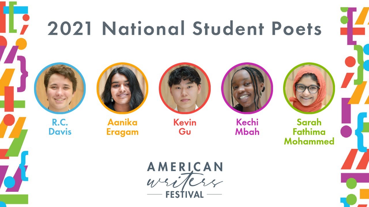 National Student Poets - American Writers Festival - YouTube