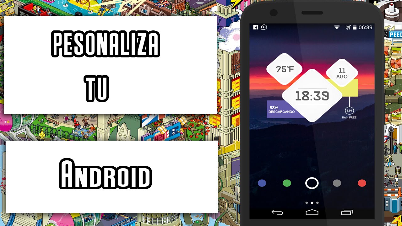 Personalizacion minimalista para Android//Mi Android - YouTube
