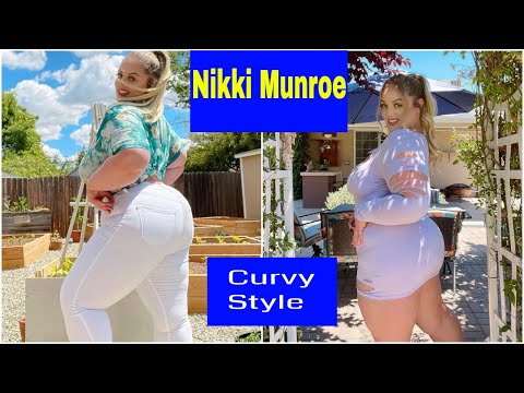 Nikki Munroe: Bio, Fashion, Curvy Model Outfits 2022.