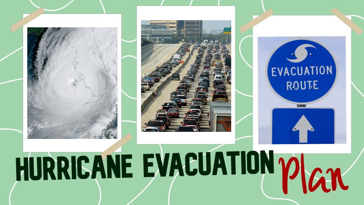 How to Develop a Hurricane Evacuation Plan! | Hurricane Preparedness ...